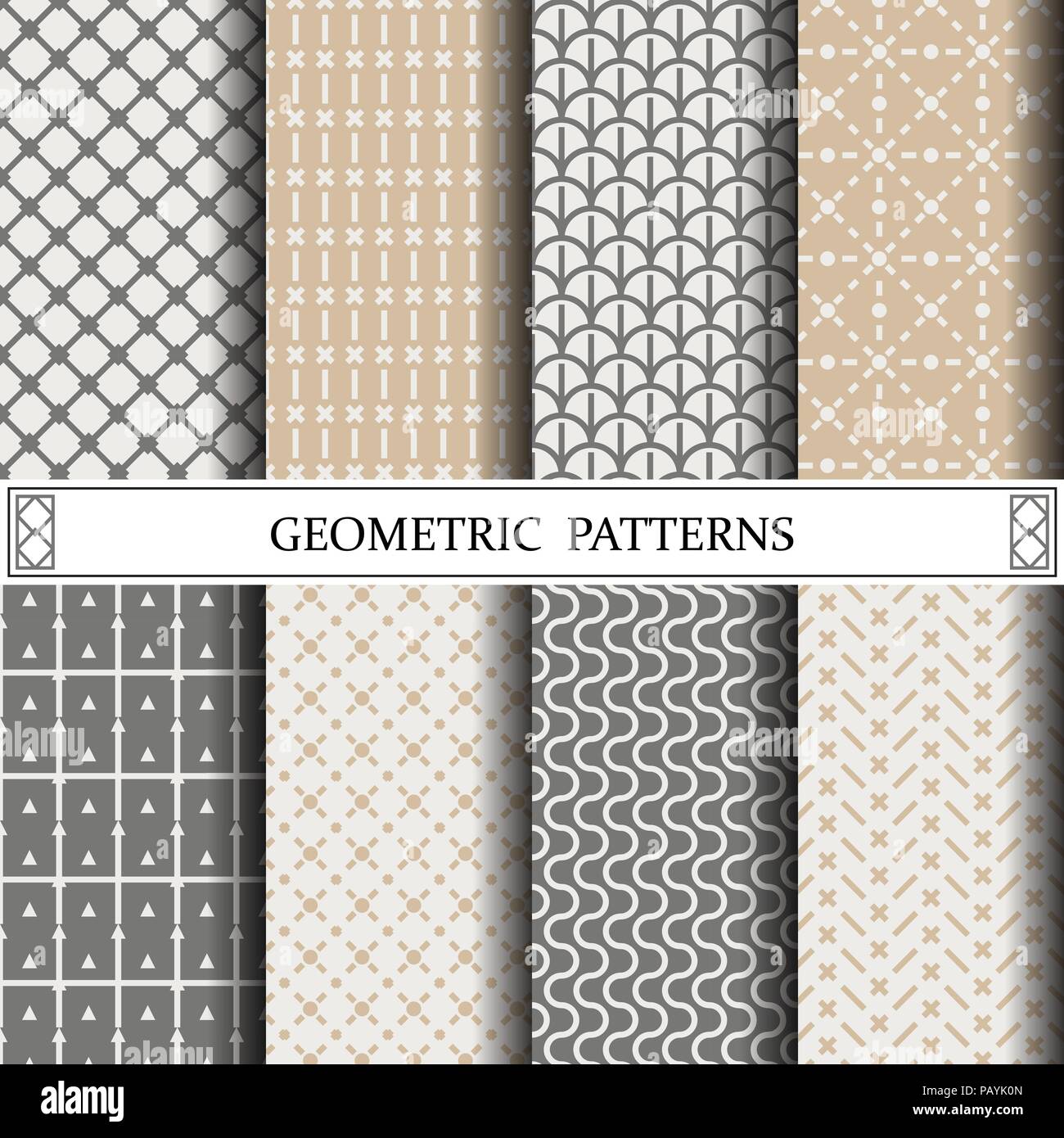 geometric vector pattern,pattern fills, web page, background, surface and textures Stock Vector ...