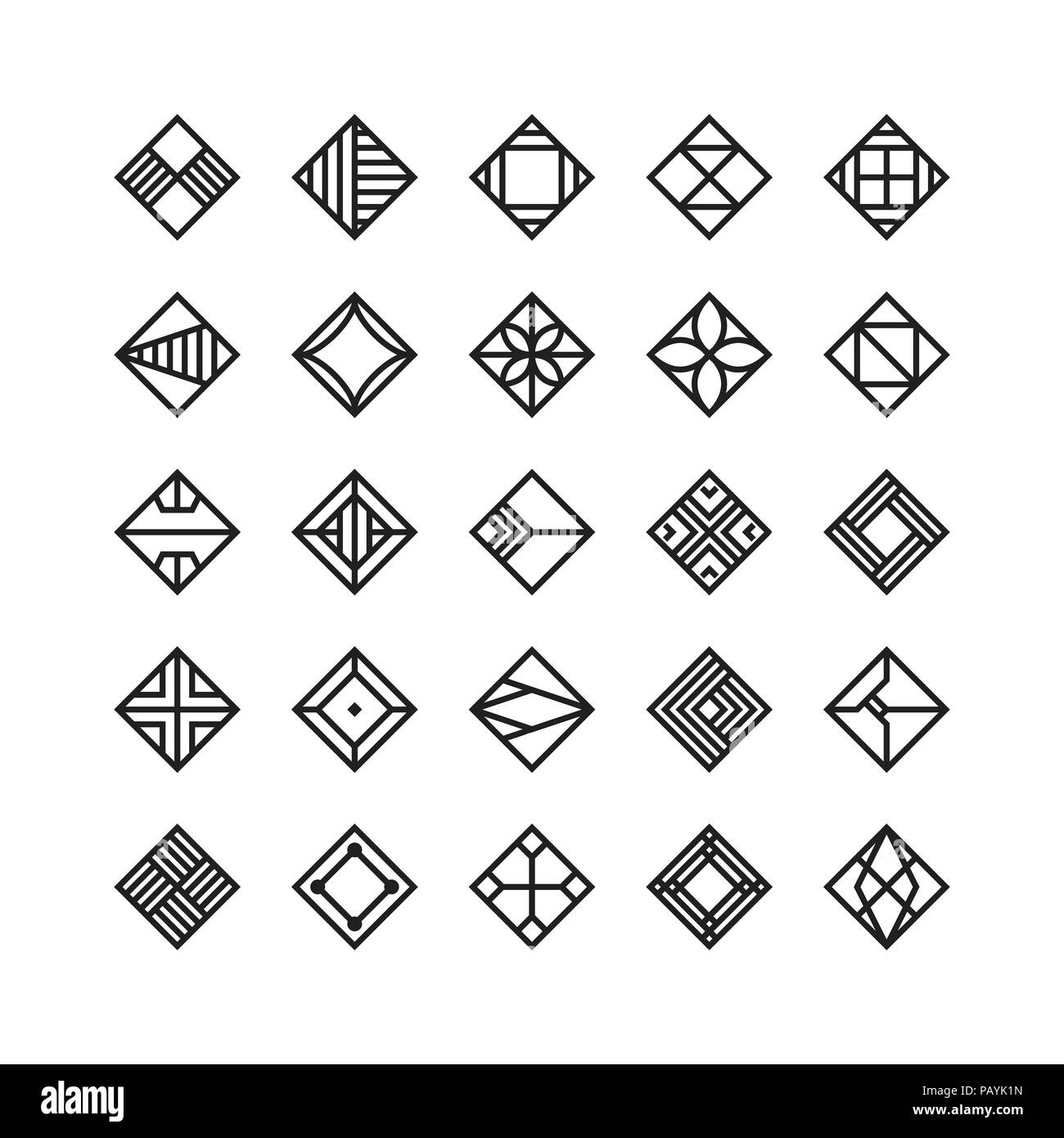 Quadrilateral shape Black and White Stock Photos & Images - Alamy