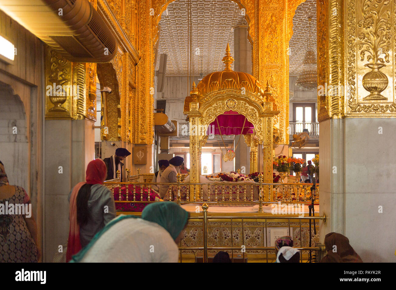 Sikh Temple Interior