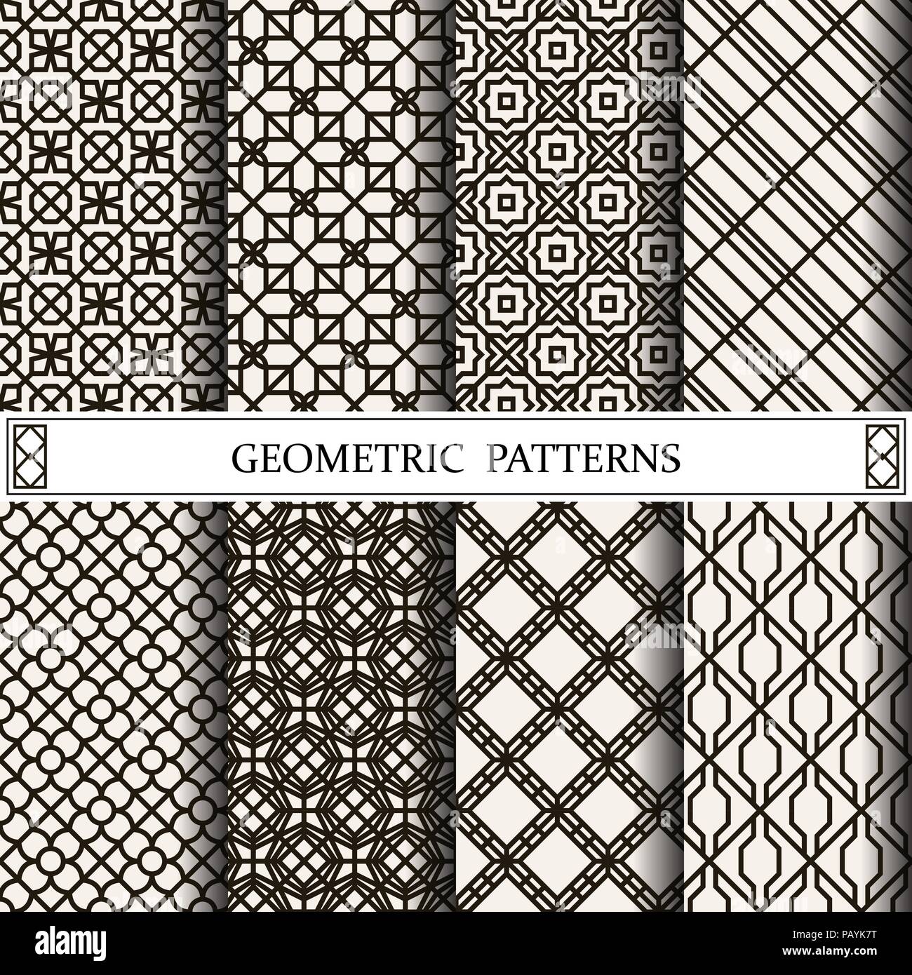 geometric vector pattern,pattern fills, web page, background, surface and textures Stock Vector ...