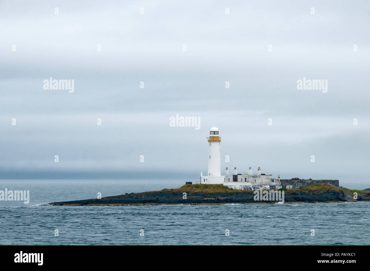 Loch Linnhie. Argyll. Lismore lighthouse. Scotland Stock Photo - Alamy