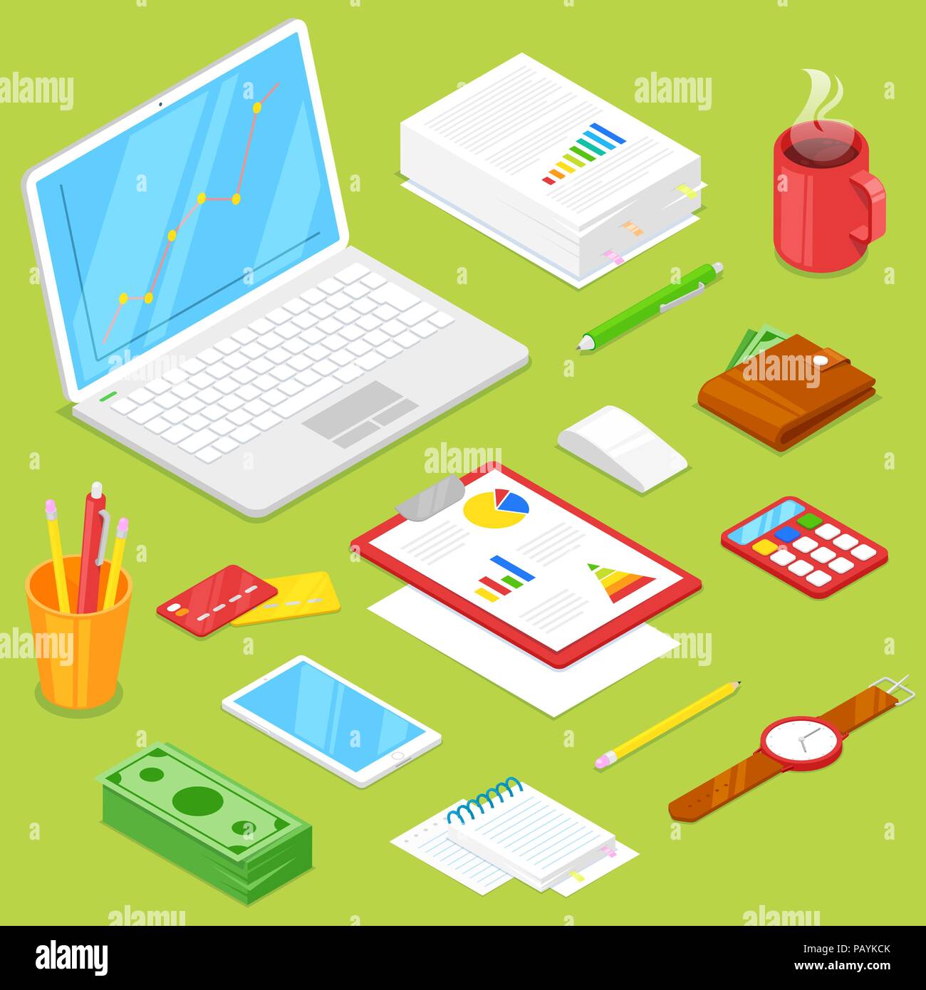 Businessman briefcase mobile Stock Vector Images - Alamy