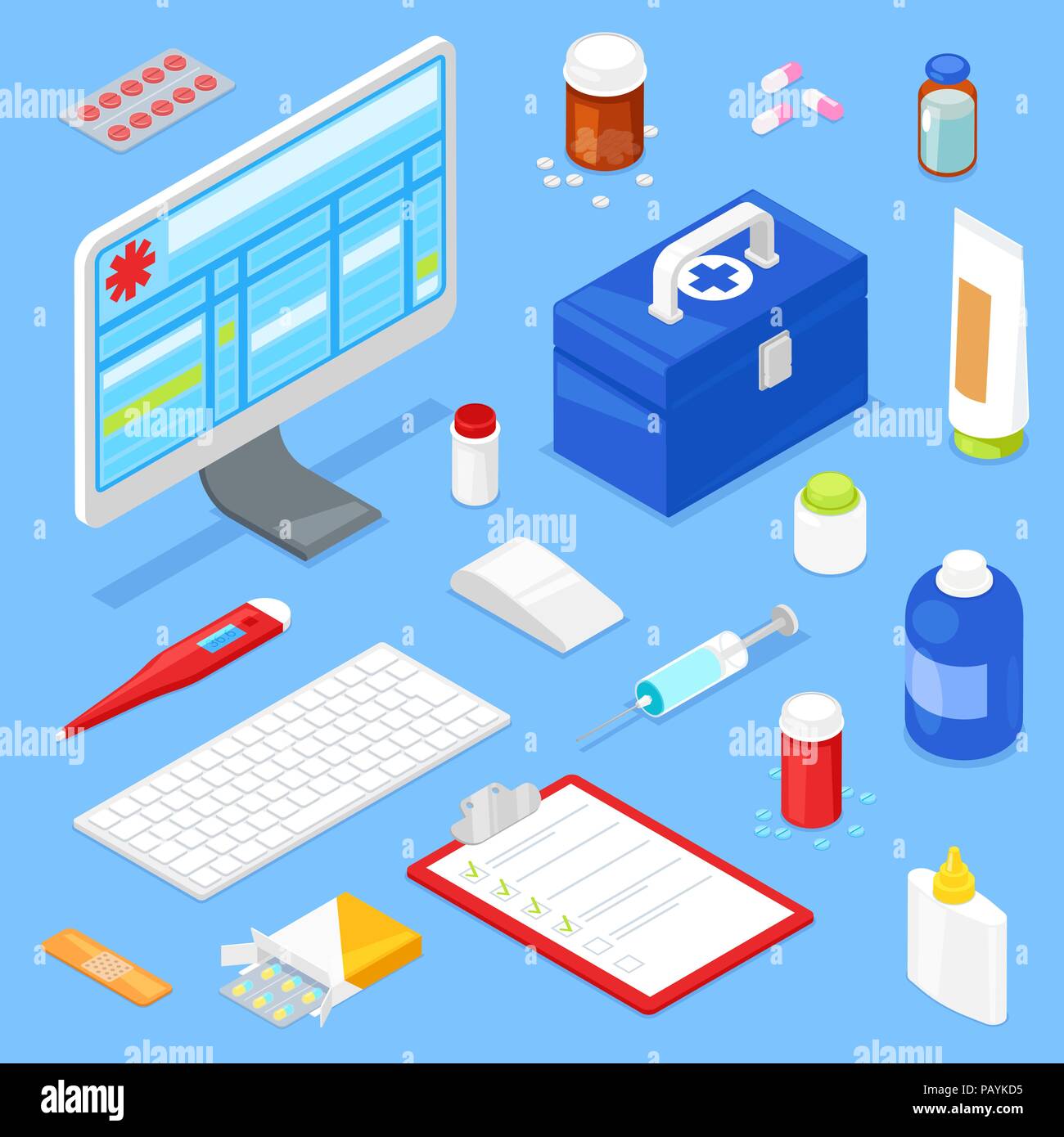 Isometric bottles Stock Vector Images - Alamy