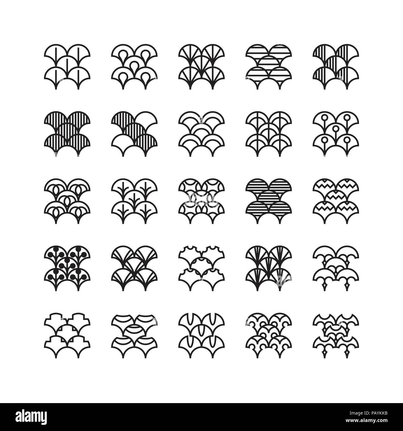 geometric curve vector icon , ornament Stock Vector Image & Art - Alamy