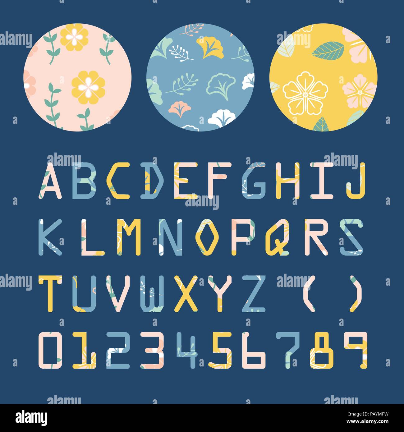 Abc patterns hi-res stock photography and images - Alamy