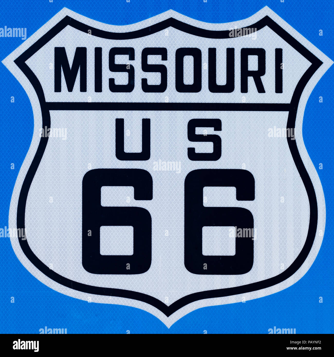Route 66 sign missouri hi-res stock photography and images - Alamy