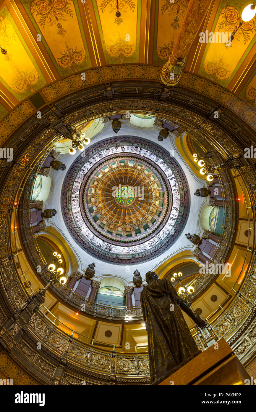 Illinois state capitol hi-res stock photography and images - Alamy