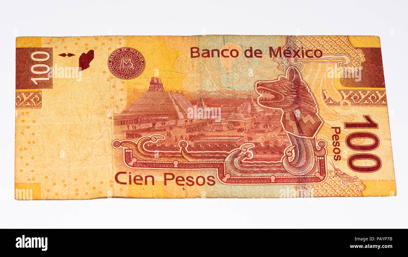 Mexico peso currency note sign hi-res stock photography and images - Alamy