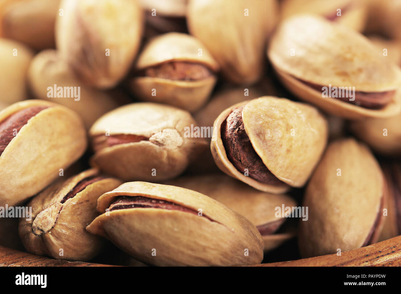Roasted salted pistachio nuts Stock Photo - Alamy