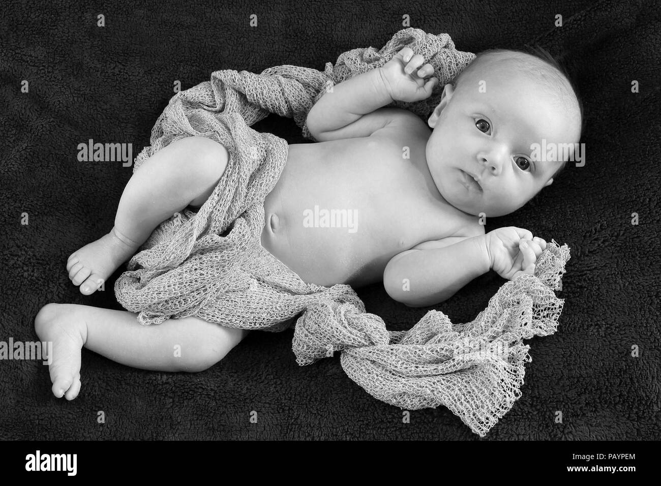 Baby development milestones Black and White Stock Photos & Images - Alamy