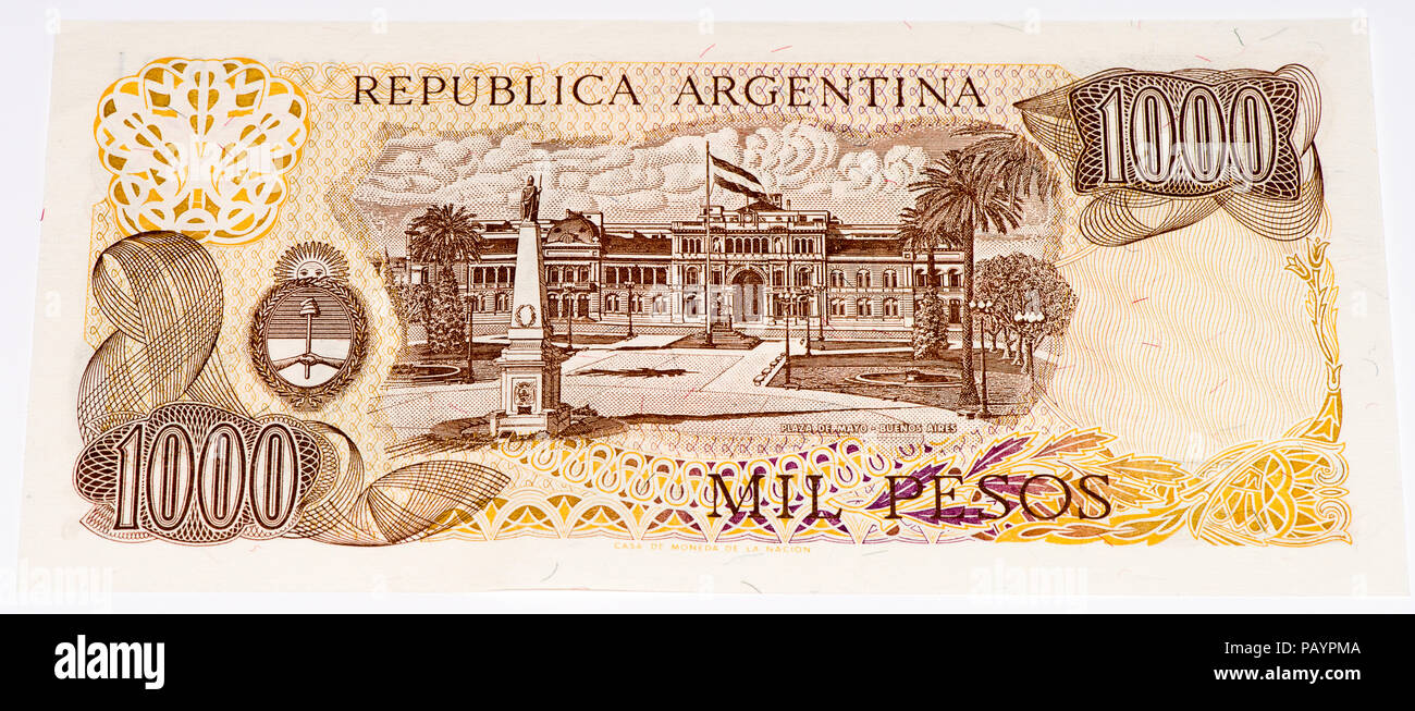 1000 pesos argentina hi-res stock photography and images - Alamy