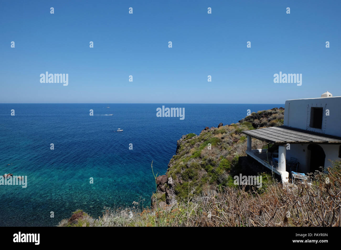 Punta Scario ,Aeolian Islands Salina,Sicily,Italy Stock Photo - Alamy