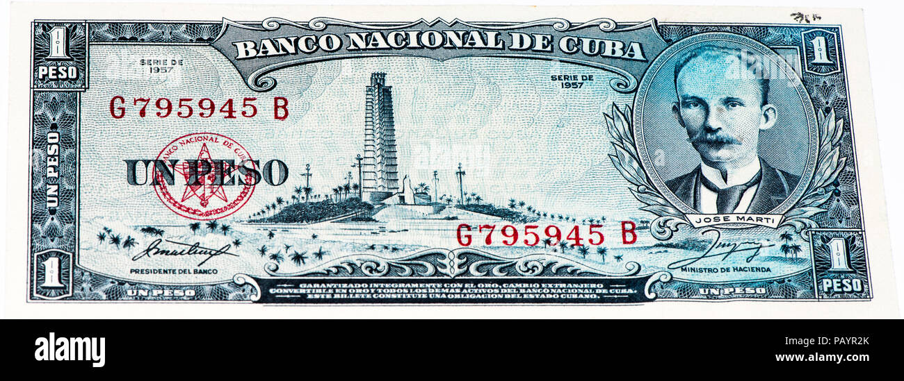 Cuba peso currency sign hi-res stock photography and images - Alamy