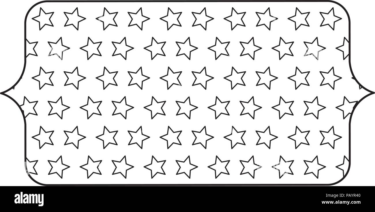 banner with stars pattern over background, vector illustration Stock ...