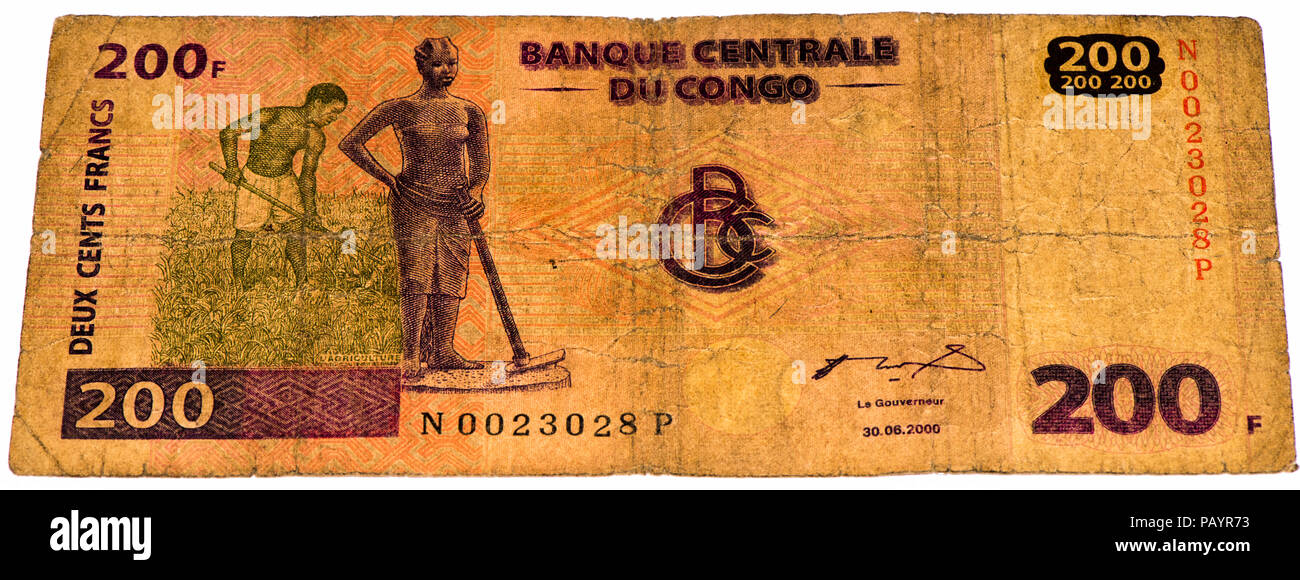 Congolese franc currency hi-res stock photography and images - Alamy