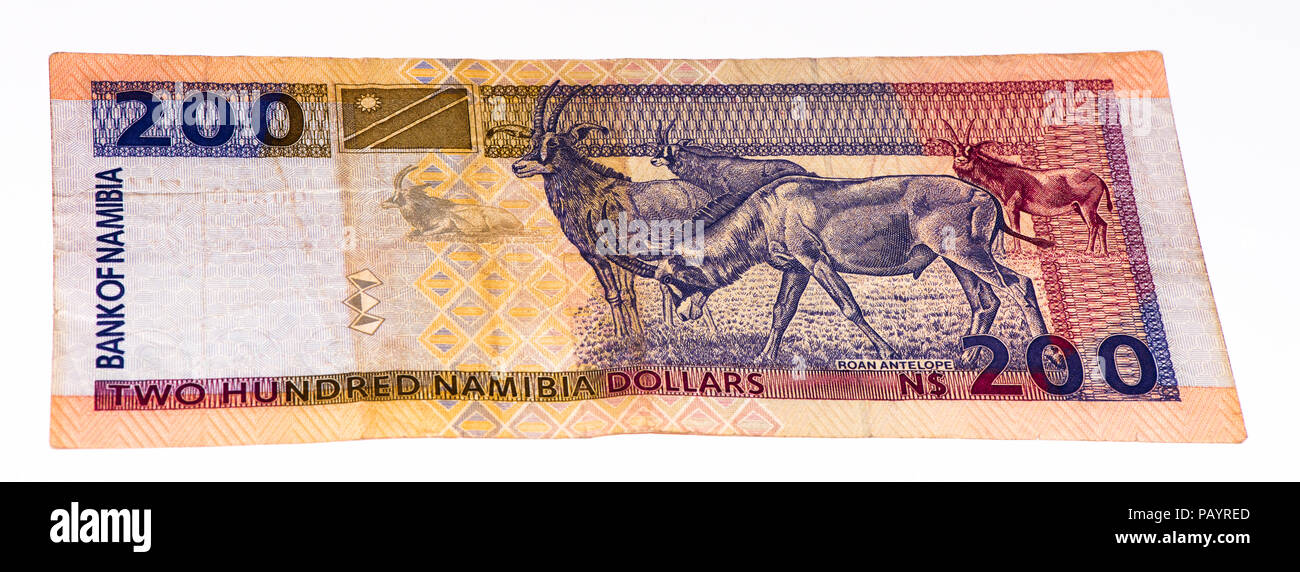 Namibia namibian dollar currency bill hi-res stock photography and ...