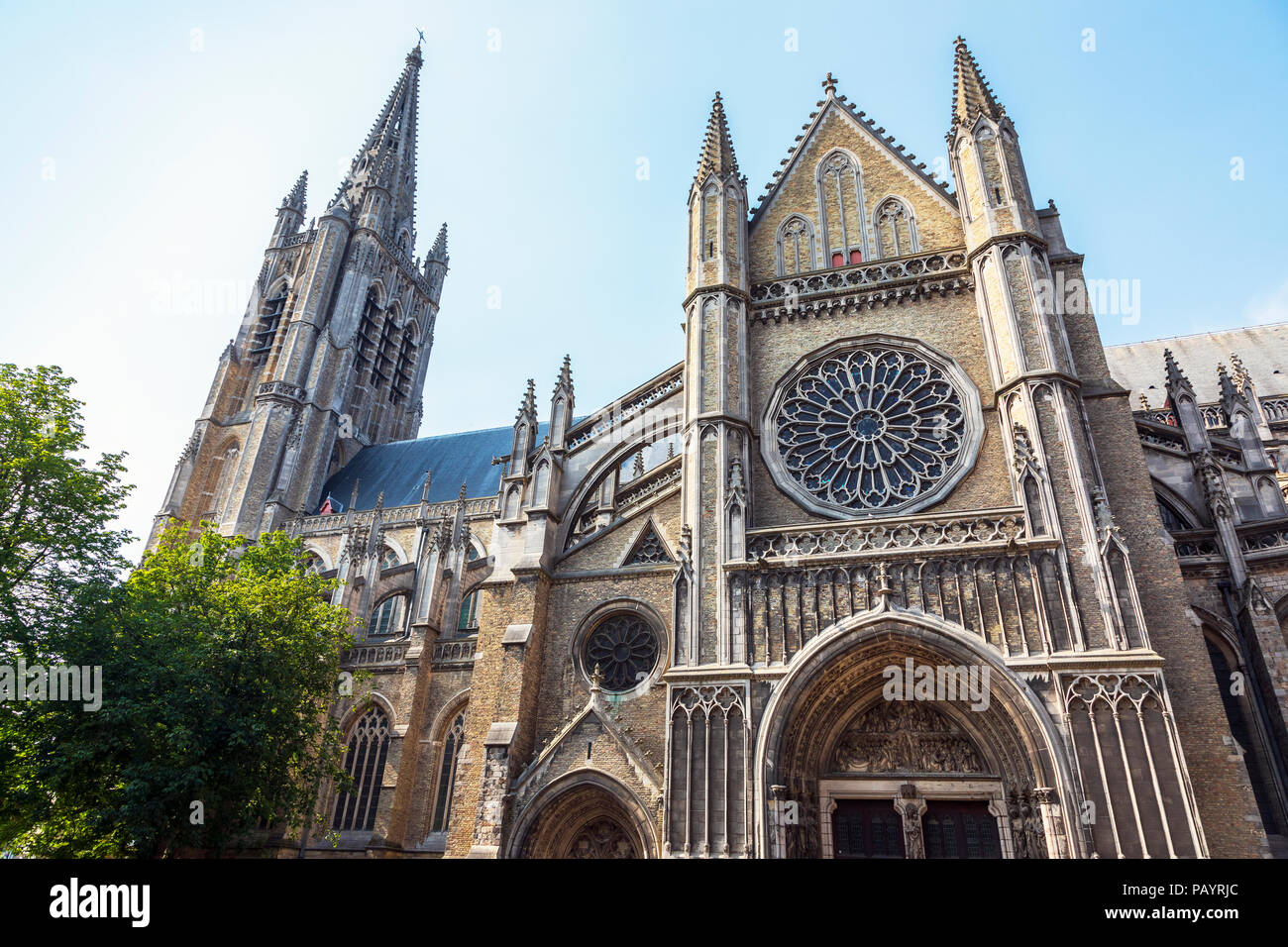 Ypres cathedral hi-res stock photography and images - Alamy