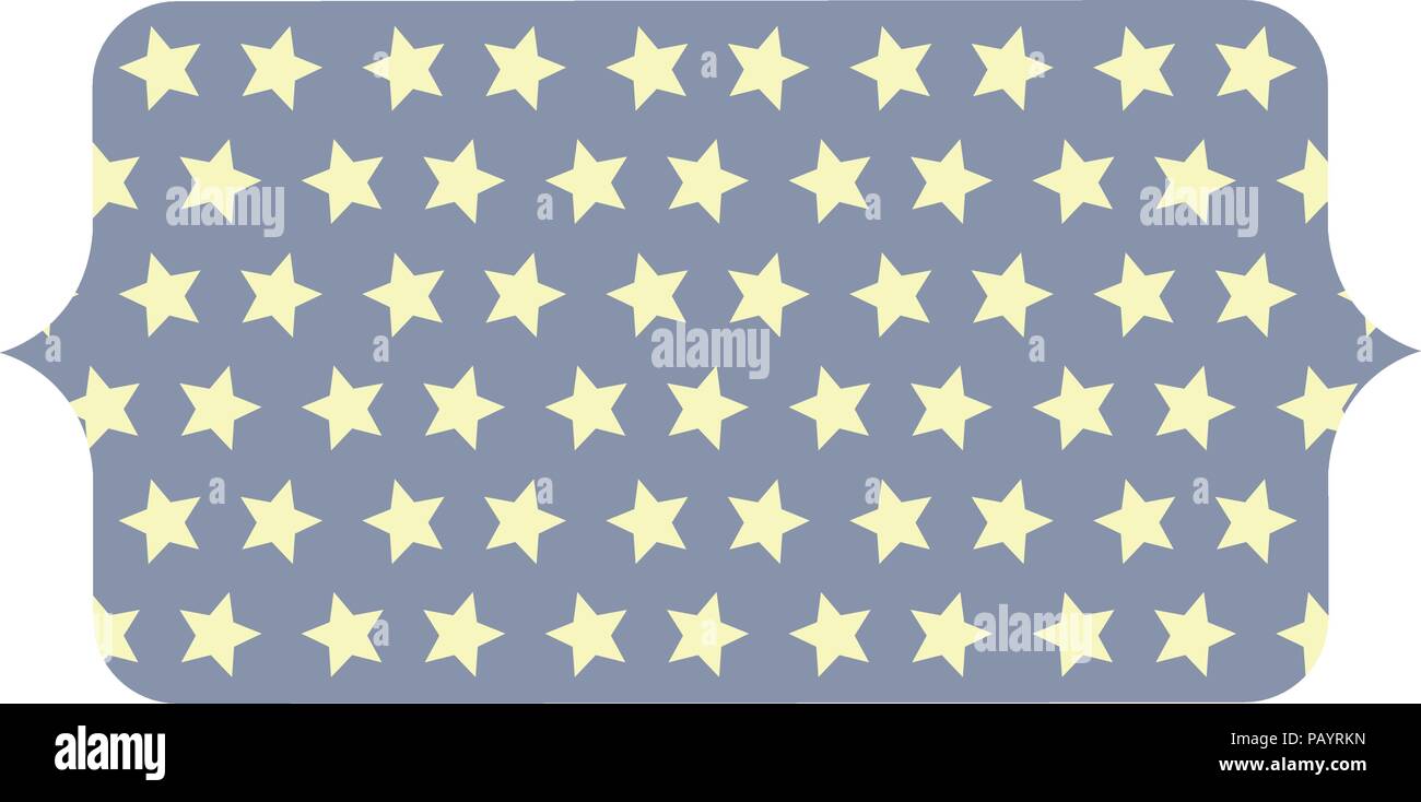 banner with stars pattern over background, vector illustration Stock ...