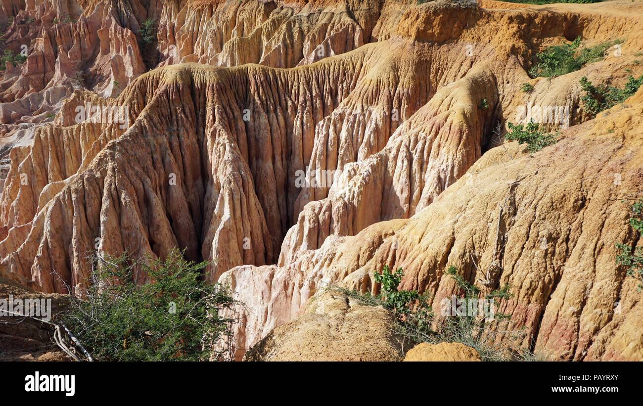Hells Kitchen Canyon of Marafa in Keyna Stock Photo - Alamy