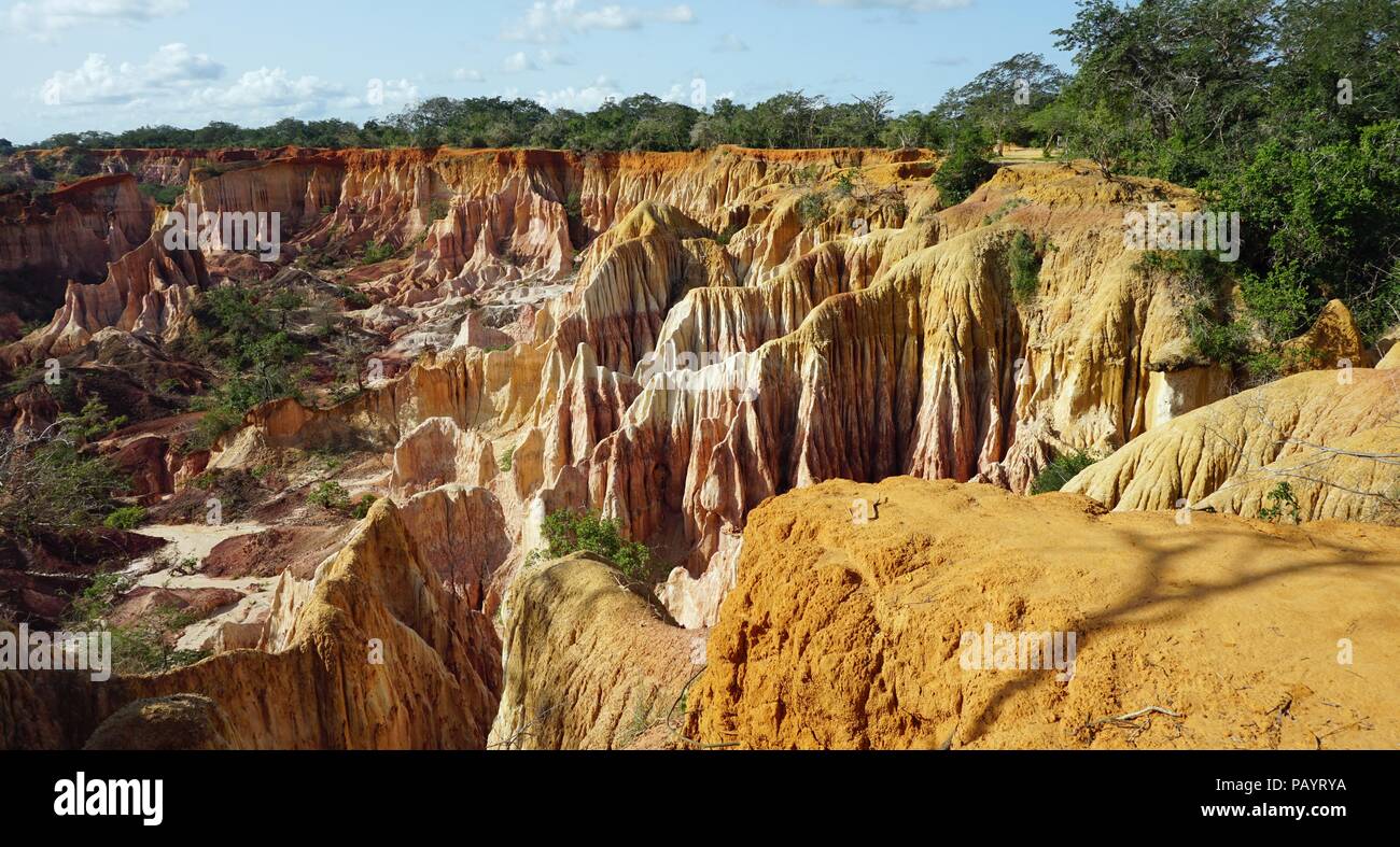 Hells Kitchen Canyon of Marafa in Keyna Stock Photo - Alamy