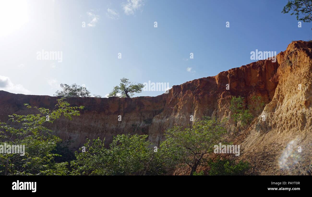 Hells Kitchen Canyon of Marafa in Keyna Stock Photo - Alamy