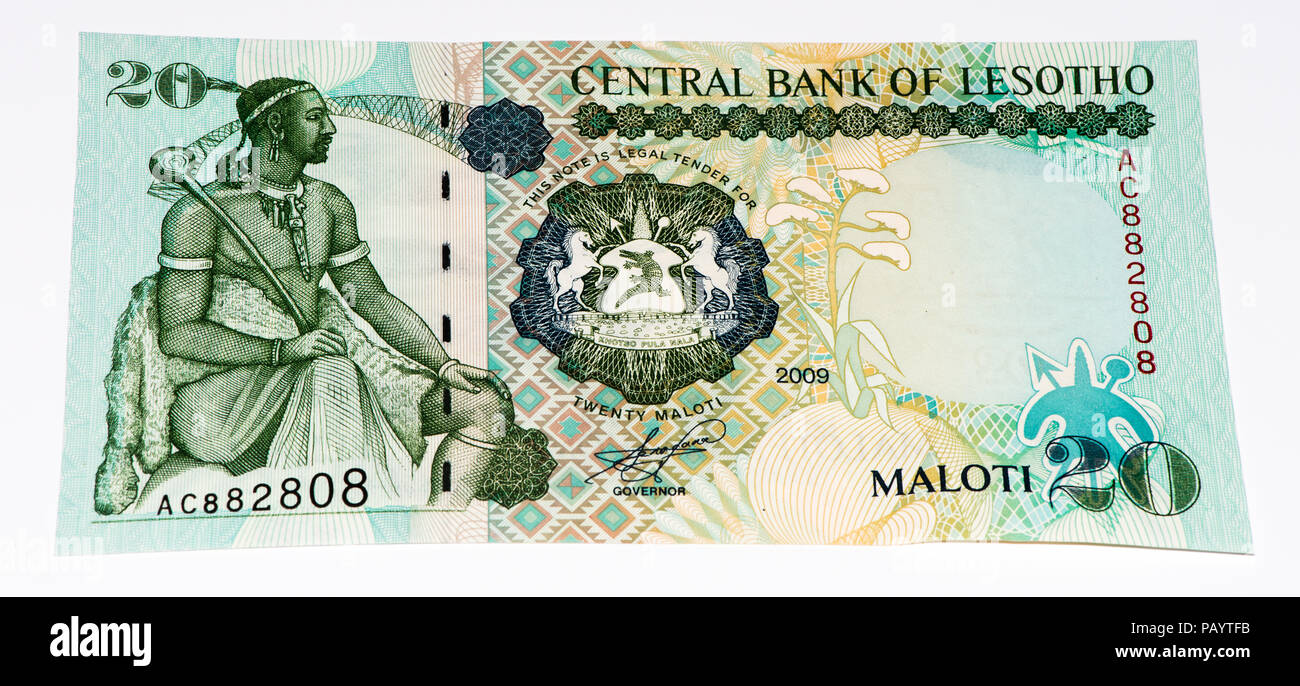 Lesotho loti currency hi-res stock photography and images - Alamy