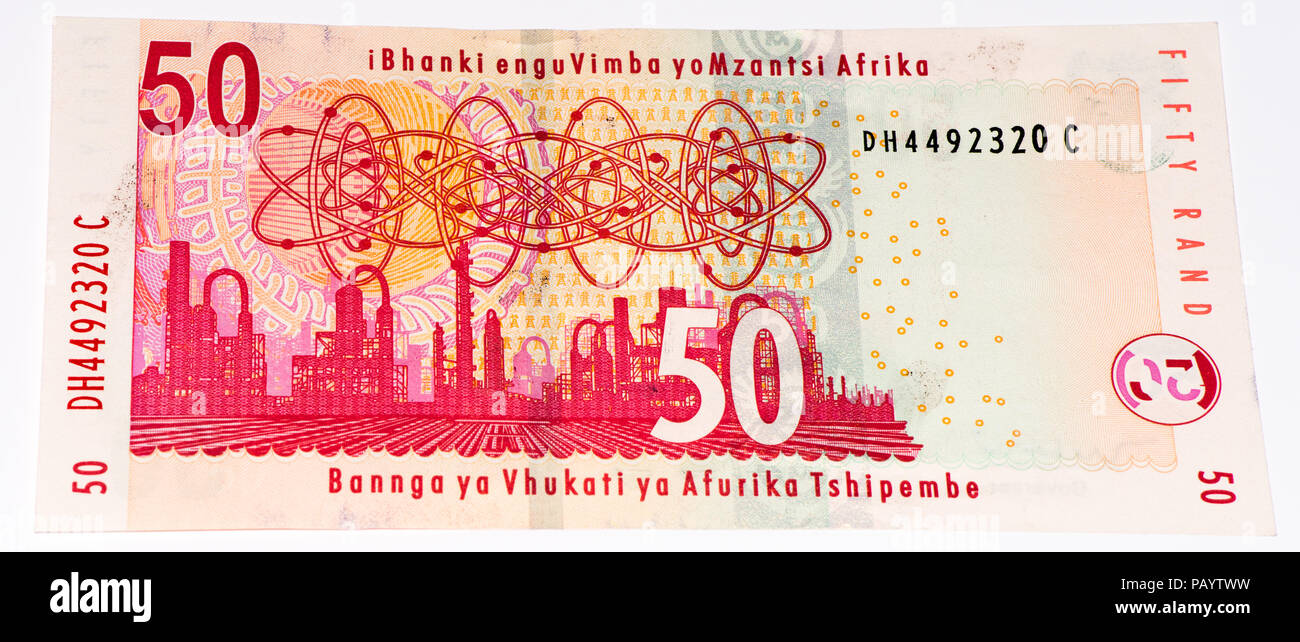 50 rand note hi-res stock photography and images - Alamy