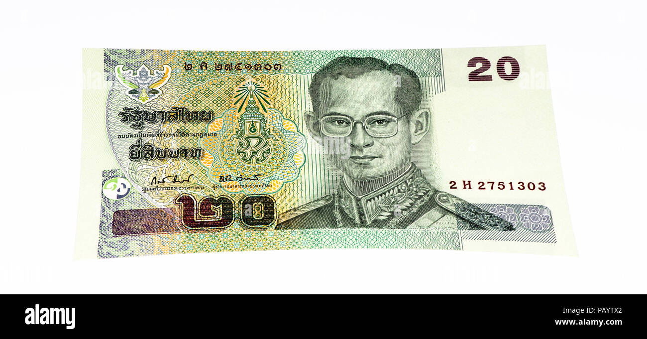 Thailand banknote Cut Out Stock Images & Pictures - Alamy