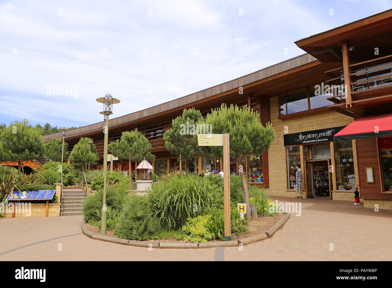 Village Square, Center Parcs Woburn Forest, Fordfield Road, Bedford ...