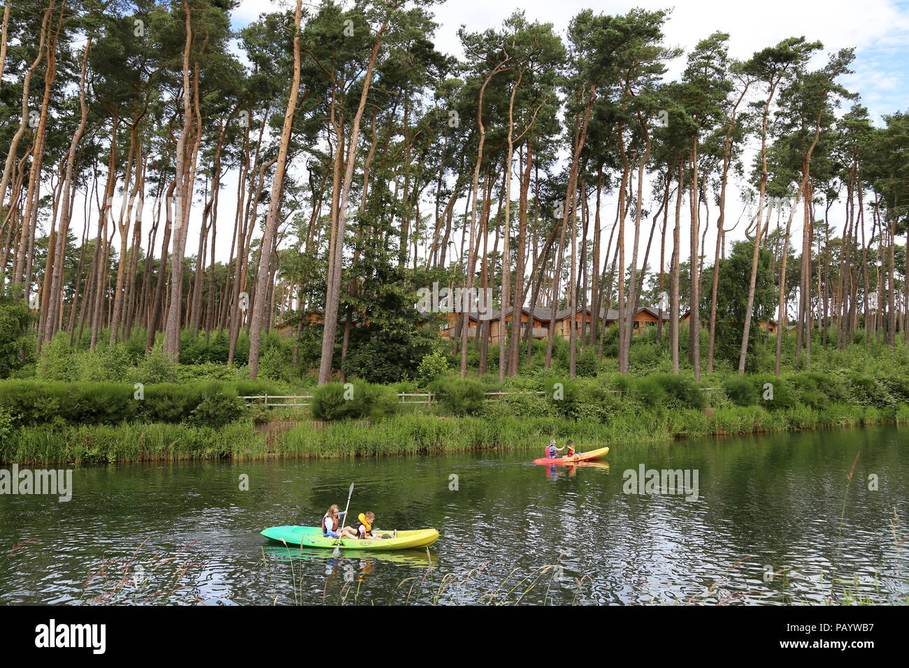 Centre parcs woburn forest hi-res stock photography and images - Alamy