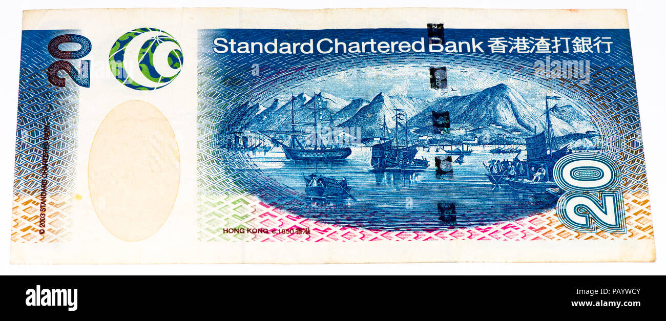 Hong kong 20 dollar note hi-res stock photography and images - Alamy
