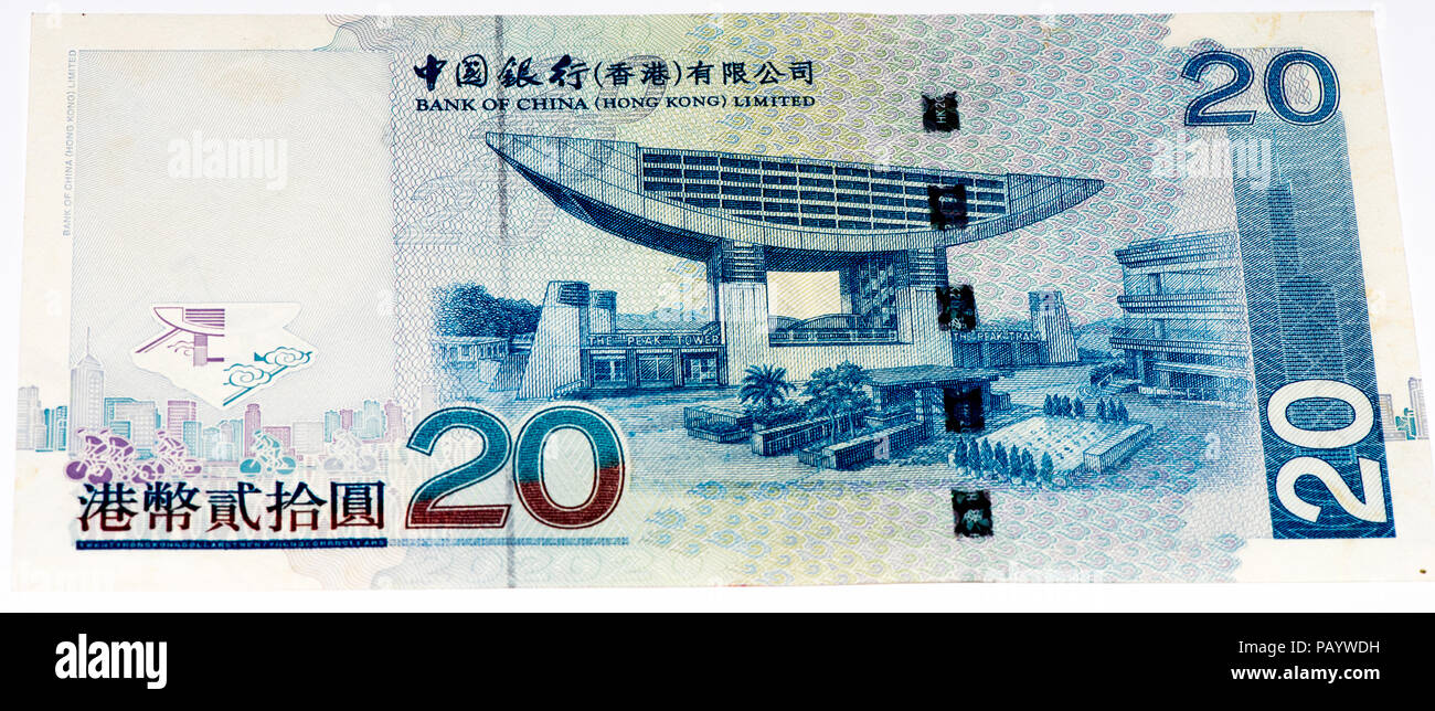 Hong kong 20 dollar note hi-res stock photography and images - Alamy