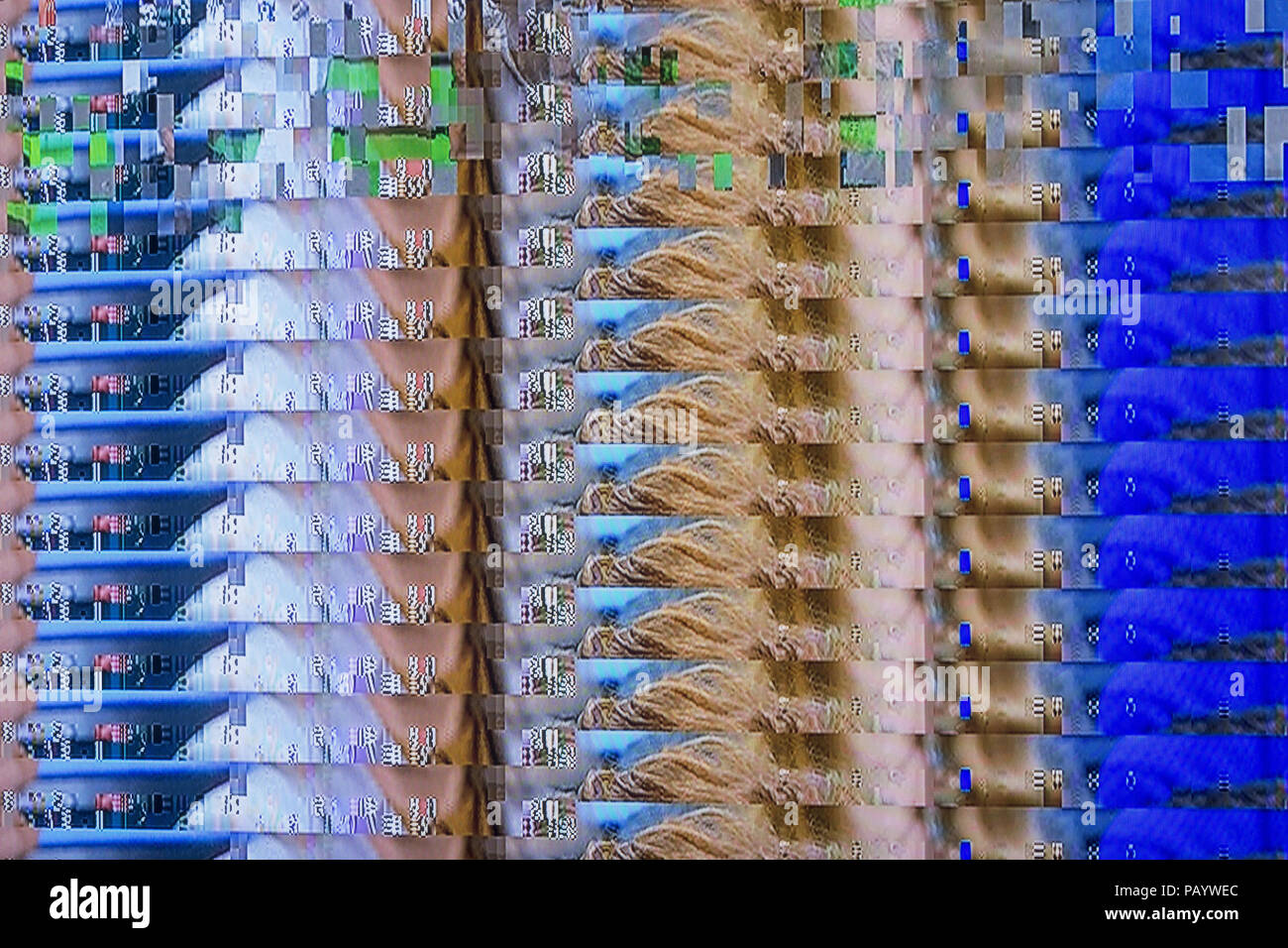 colorful abstract background texture. glitches, distortion on the ...