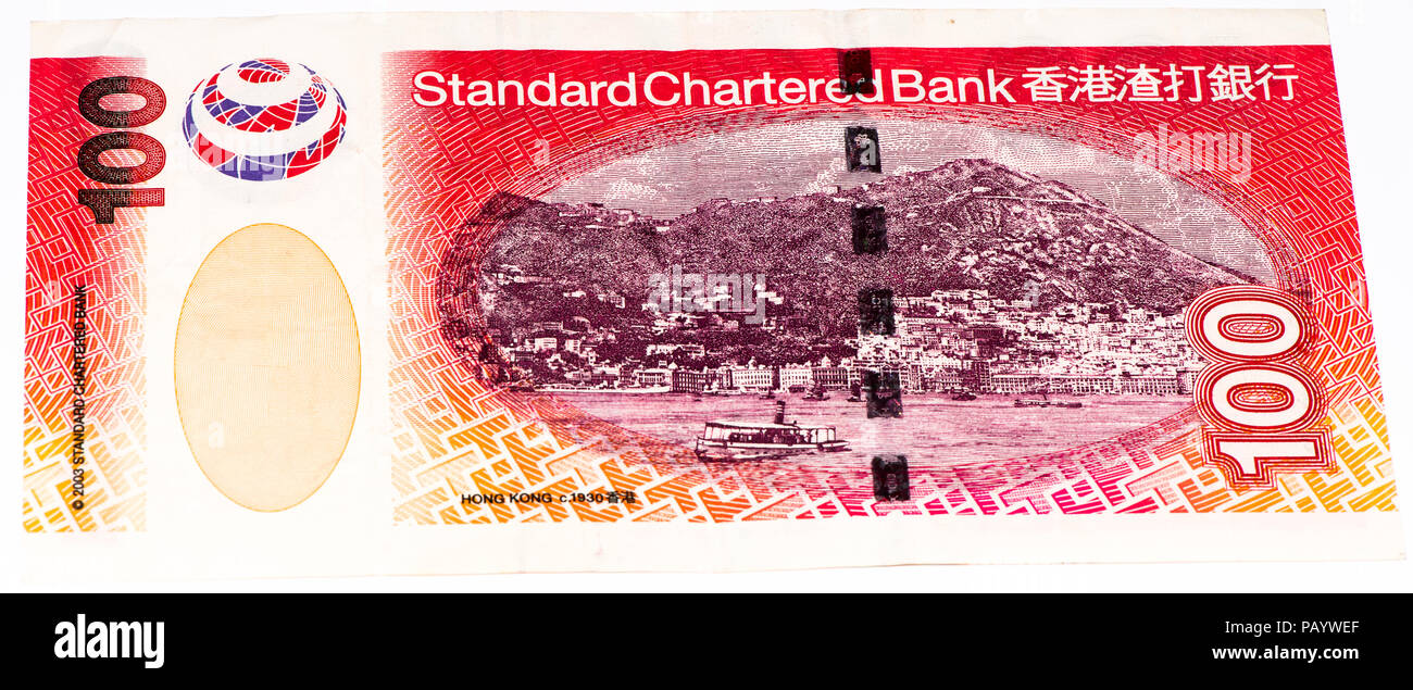 100 hong kong dollar banknote hi-res stock photography and images - Alamy