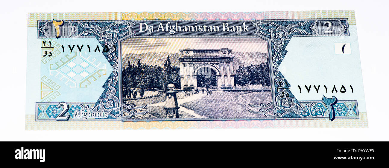 Afghanistan afghani currency note sign Cut Out Stock Images & Pictures ...