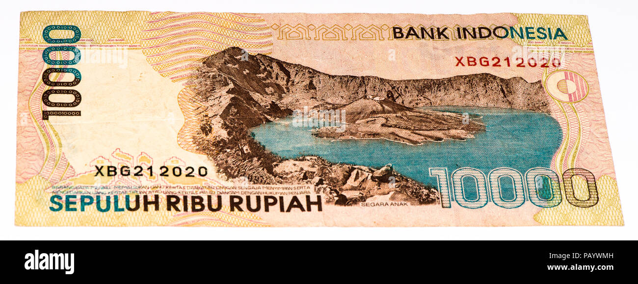 Indonesian 10000 rupiah currency note hi-res stock photography and ...