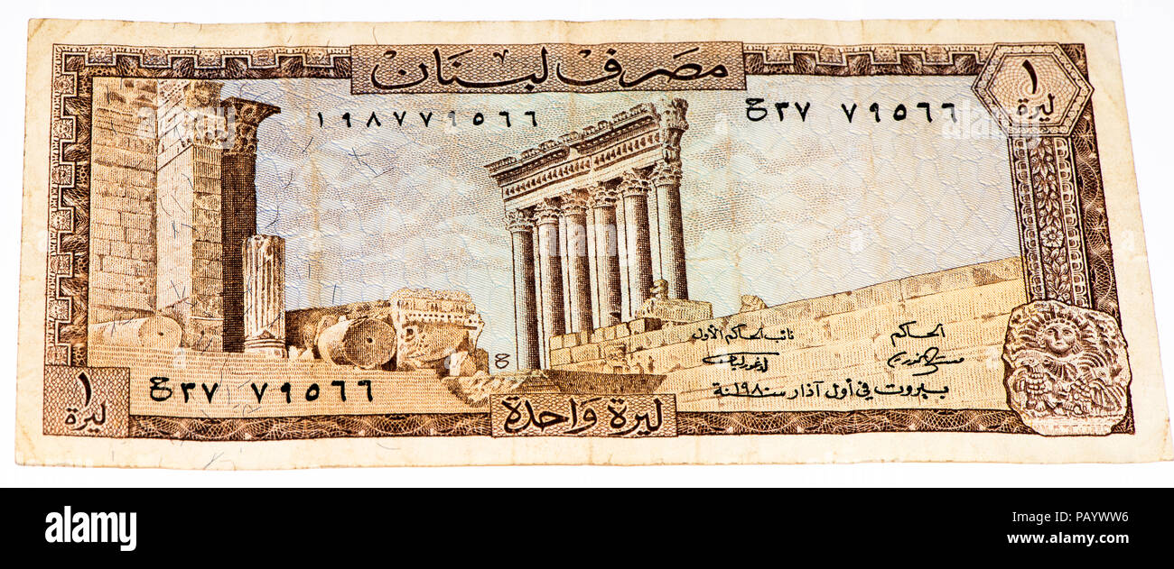 VELIKIE LUKI, RUSSIA - JULY 30, 2015: 500 Syrian pounds banc note ...