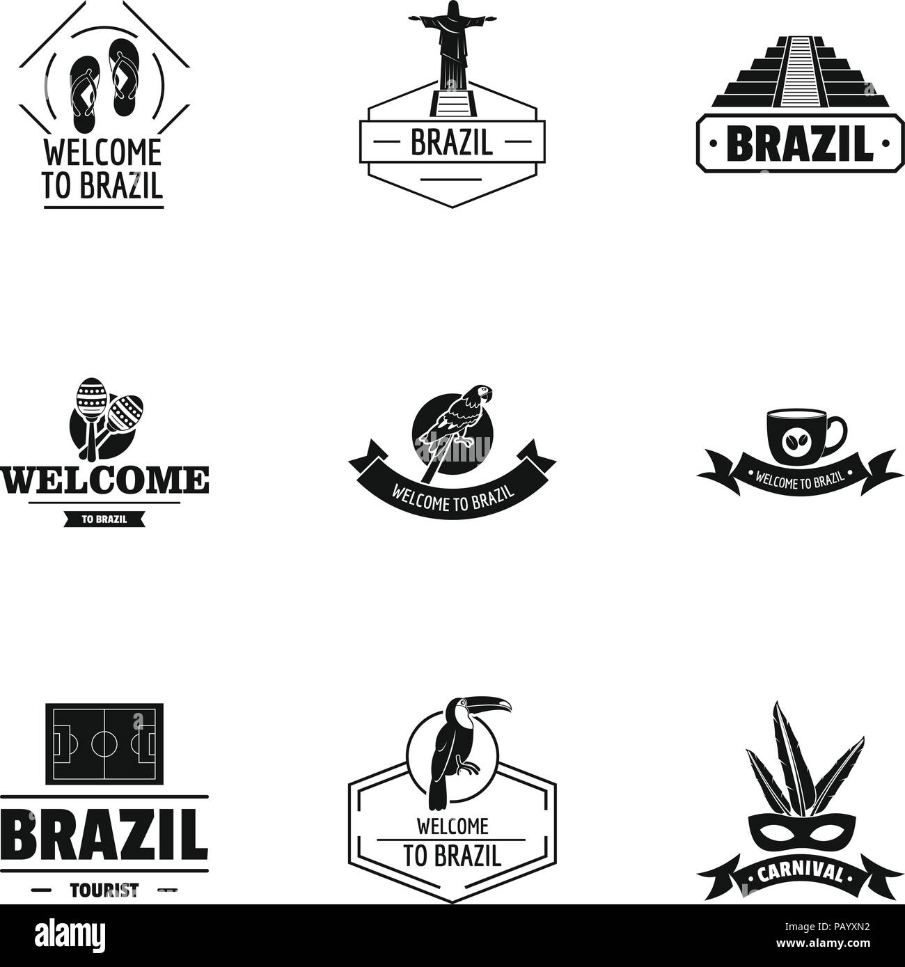 Brazilian Hotel Stock Vector Images - Alamy