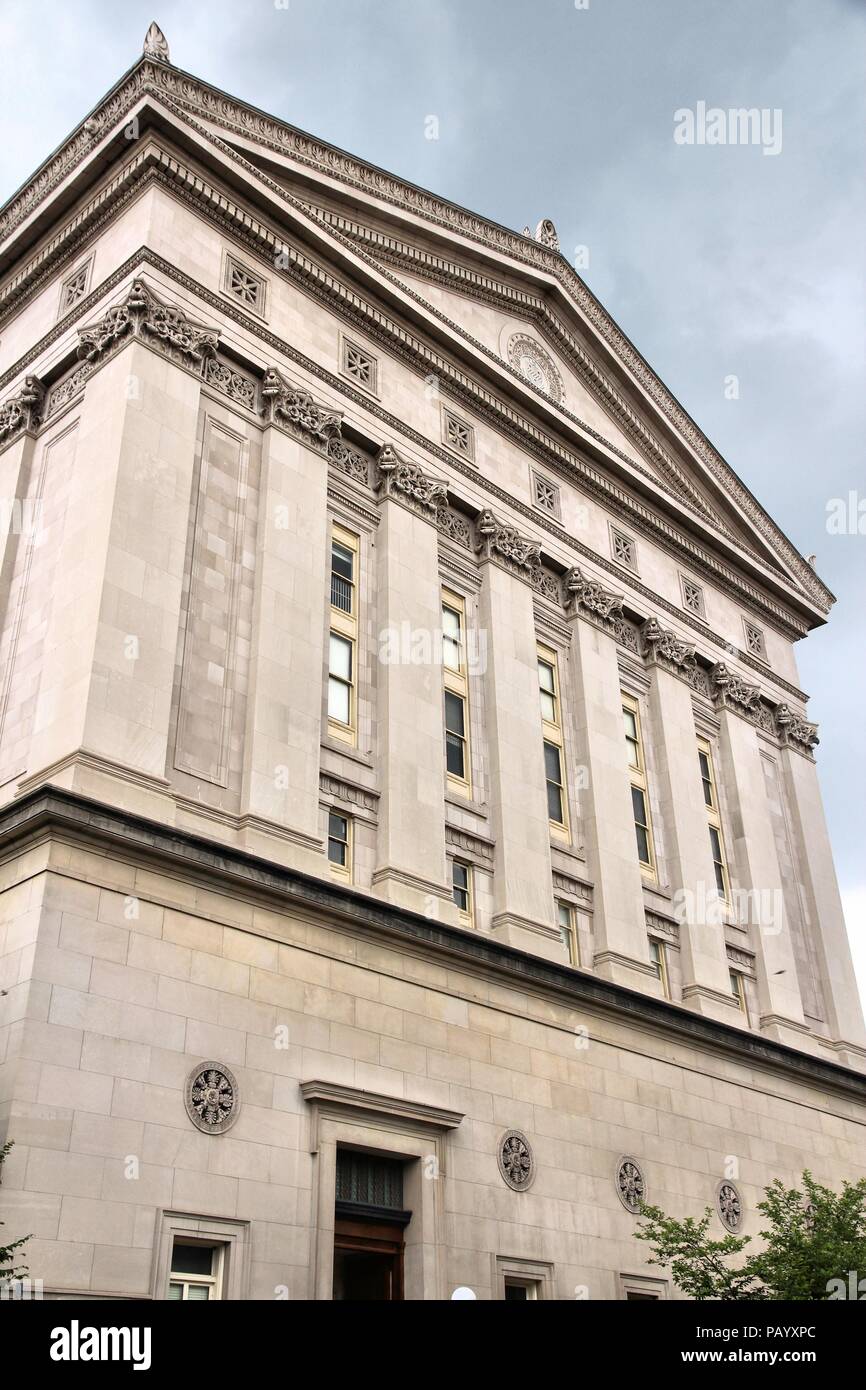 Pittsburgh city, Pennsylvania. University of Pittsburgh Alumni Hall ...