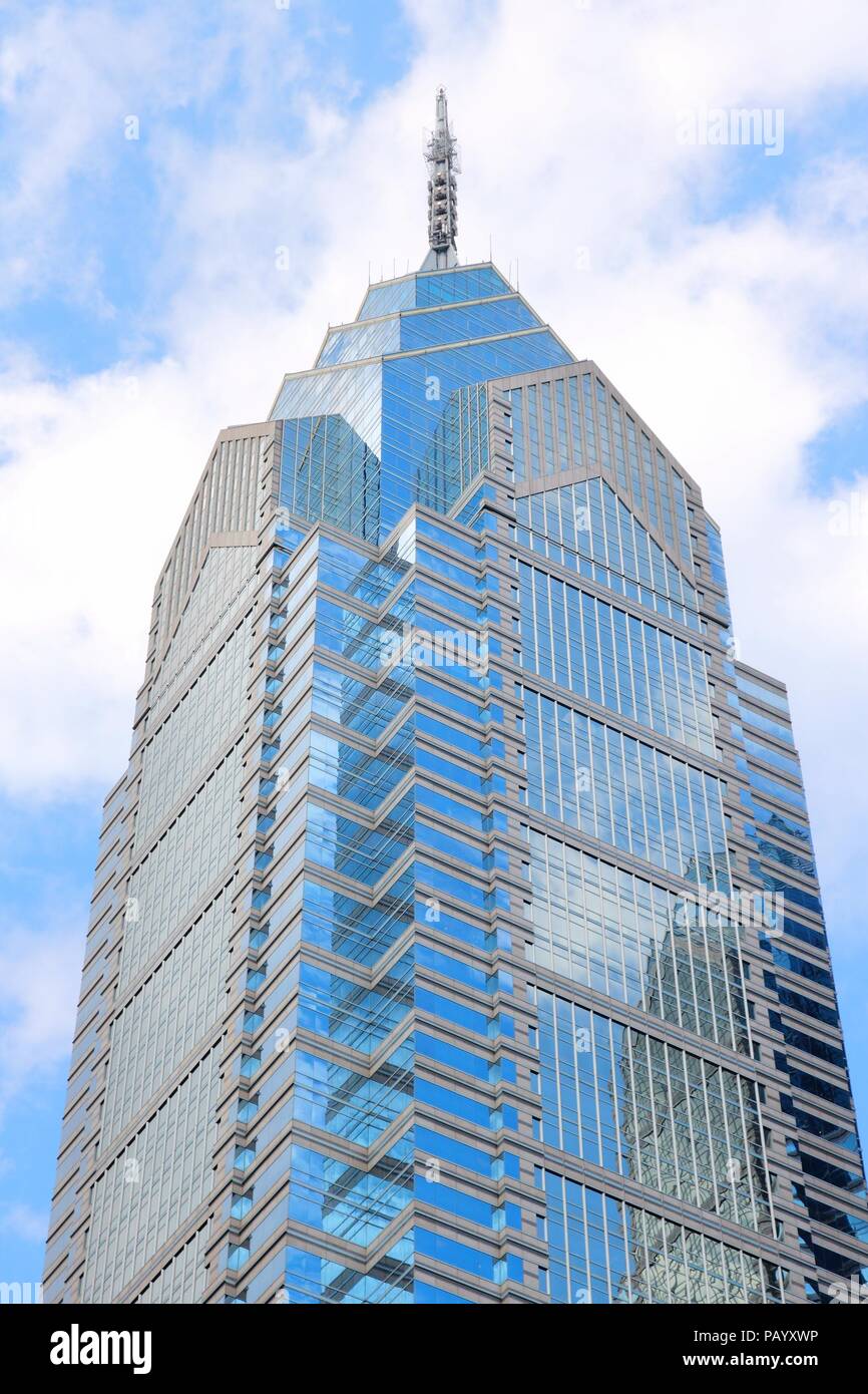 PHILADELPHIA - JUNE 11: Liberty Place building on June 11, 2013 in ...