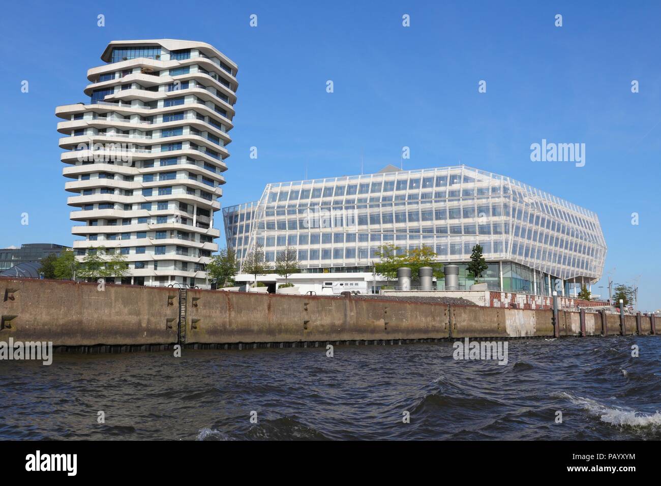 HAMBURG, GERMANY - AUGUST 28, 2014: Unilever Germany headquarters in ...