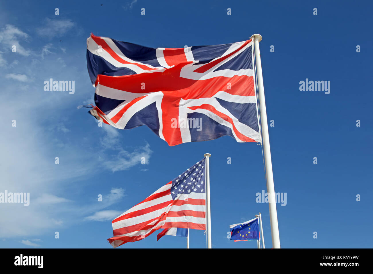 Multi color flags hi-res stock photography and images - Alamy