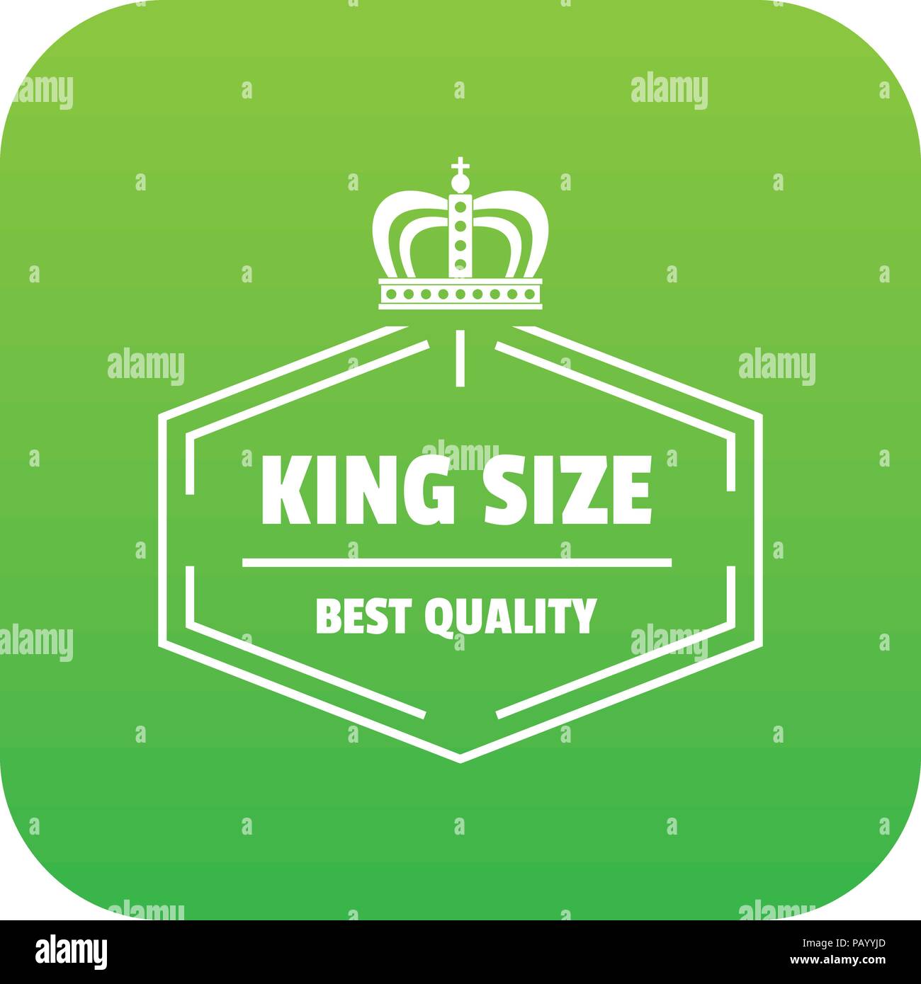 King size Stock Vector Images - Alamy