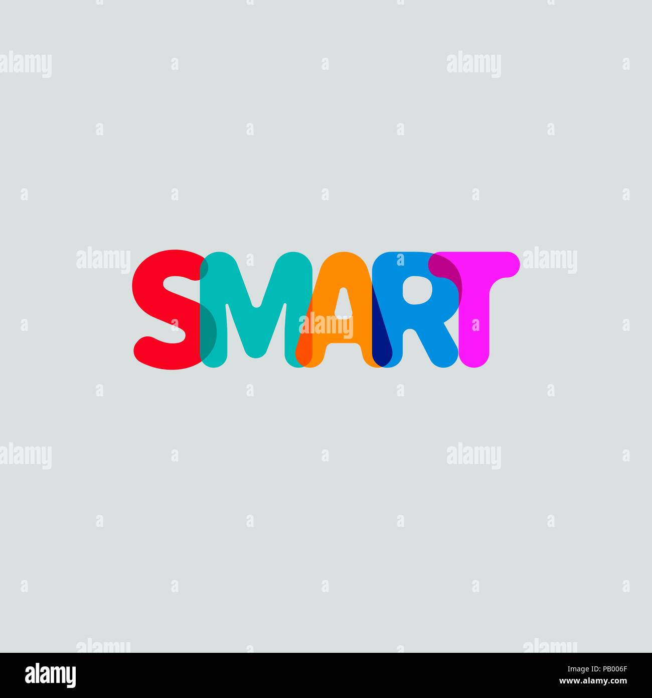 The Word Smart In Letters