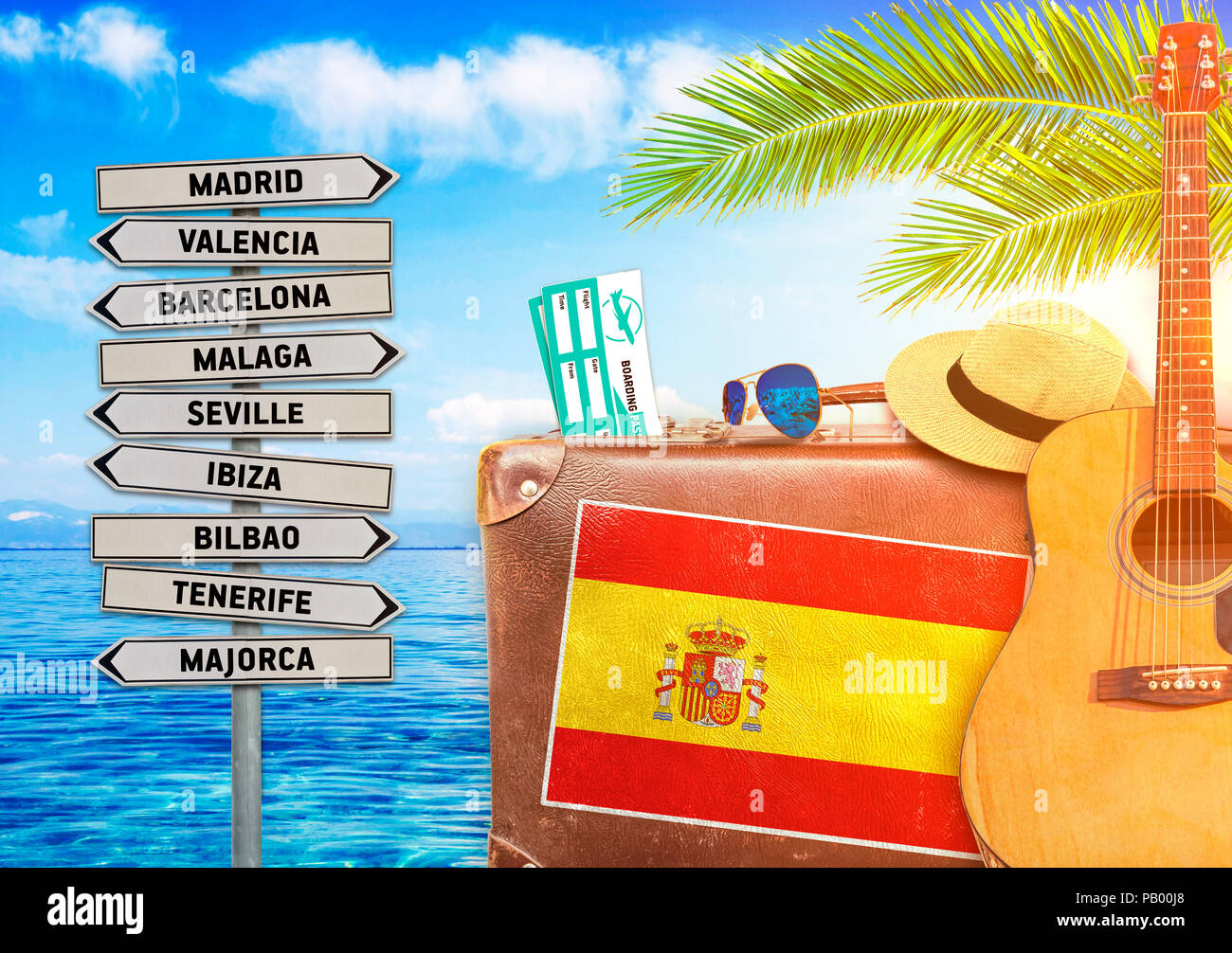 Boarding pass spain hi-res stock photography and images - Alamy