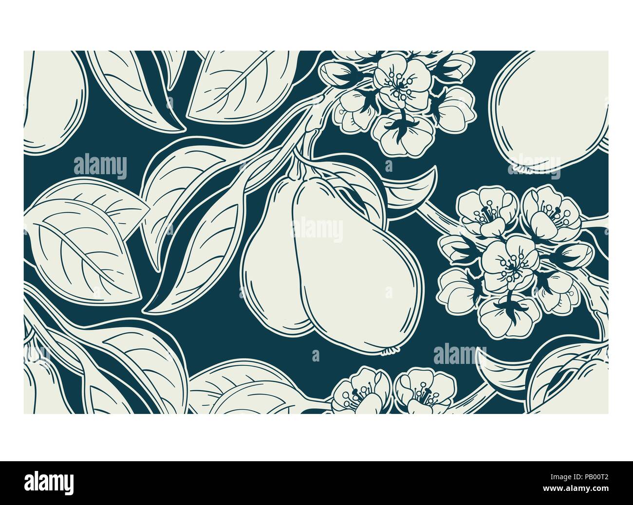 Victorian flowers and fruit Cut Out Stock Images & Pictures - Alamy