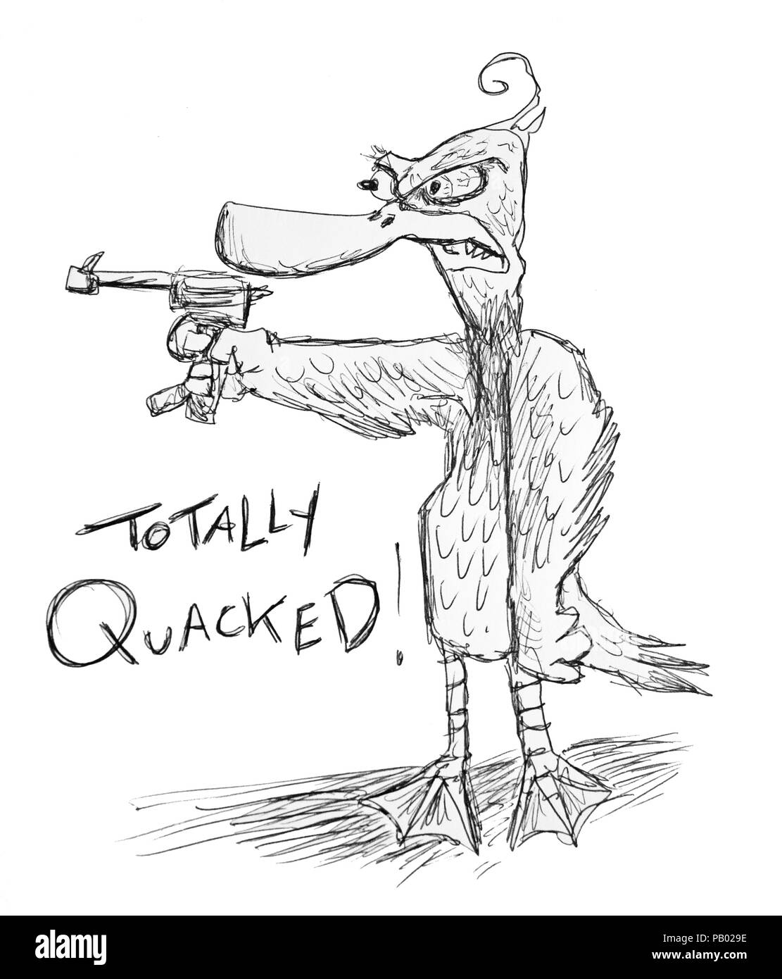 Killer duck hi-res stock photography and images - Alamy