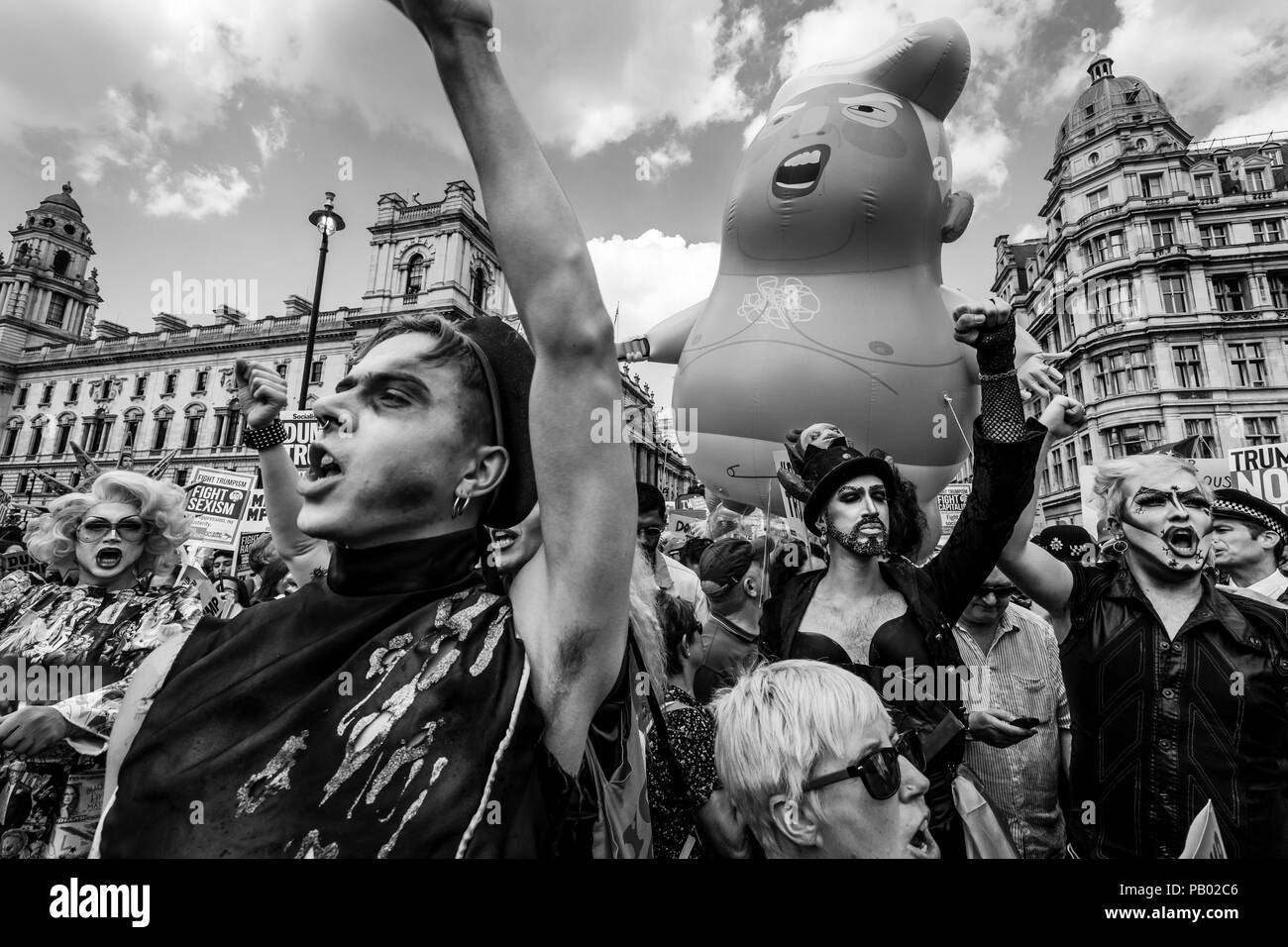 Inflatable white costume hi-res stock photography and images - Alamy