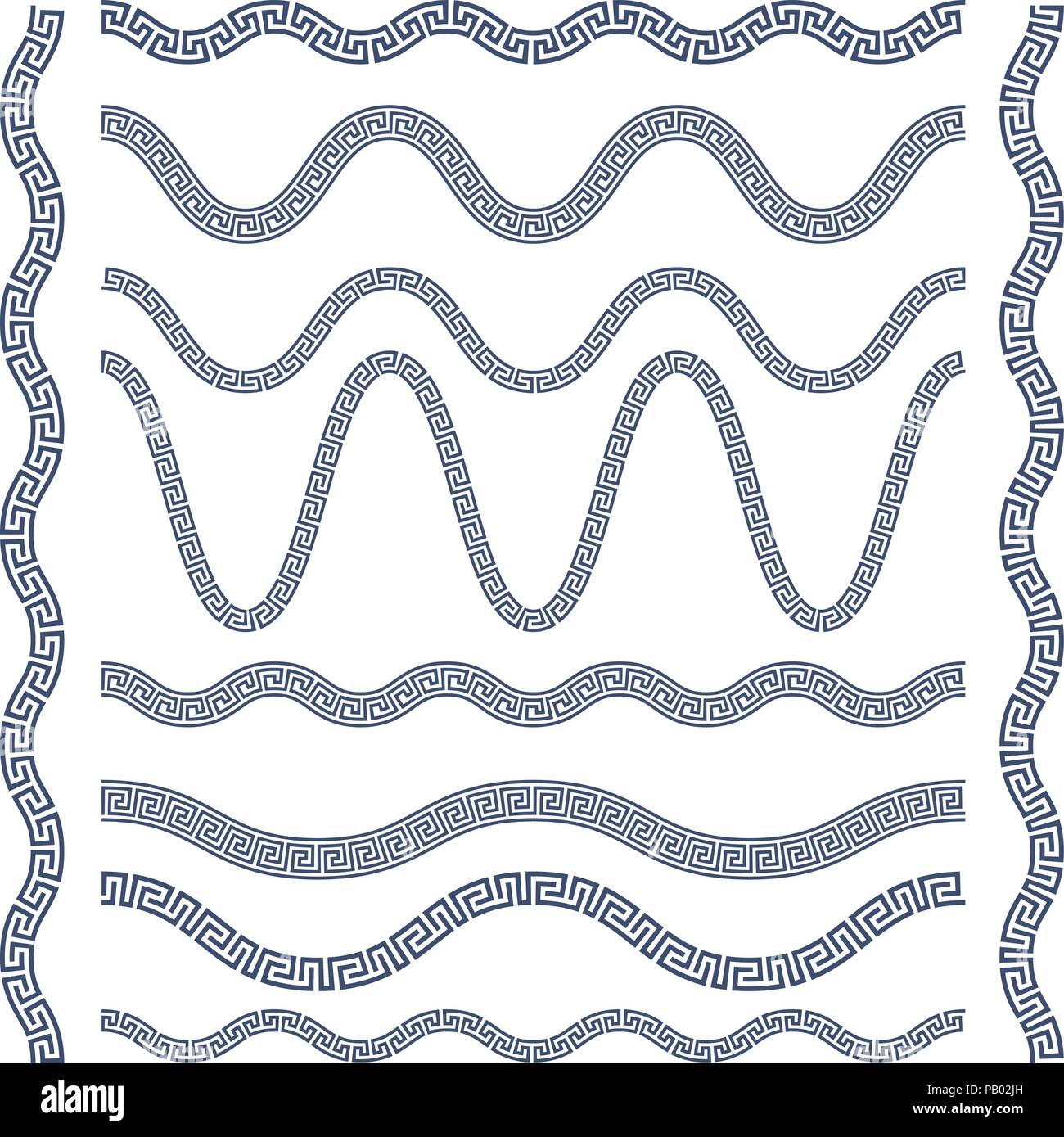 Meander pattern hi-res stock photography and images - Alamy