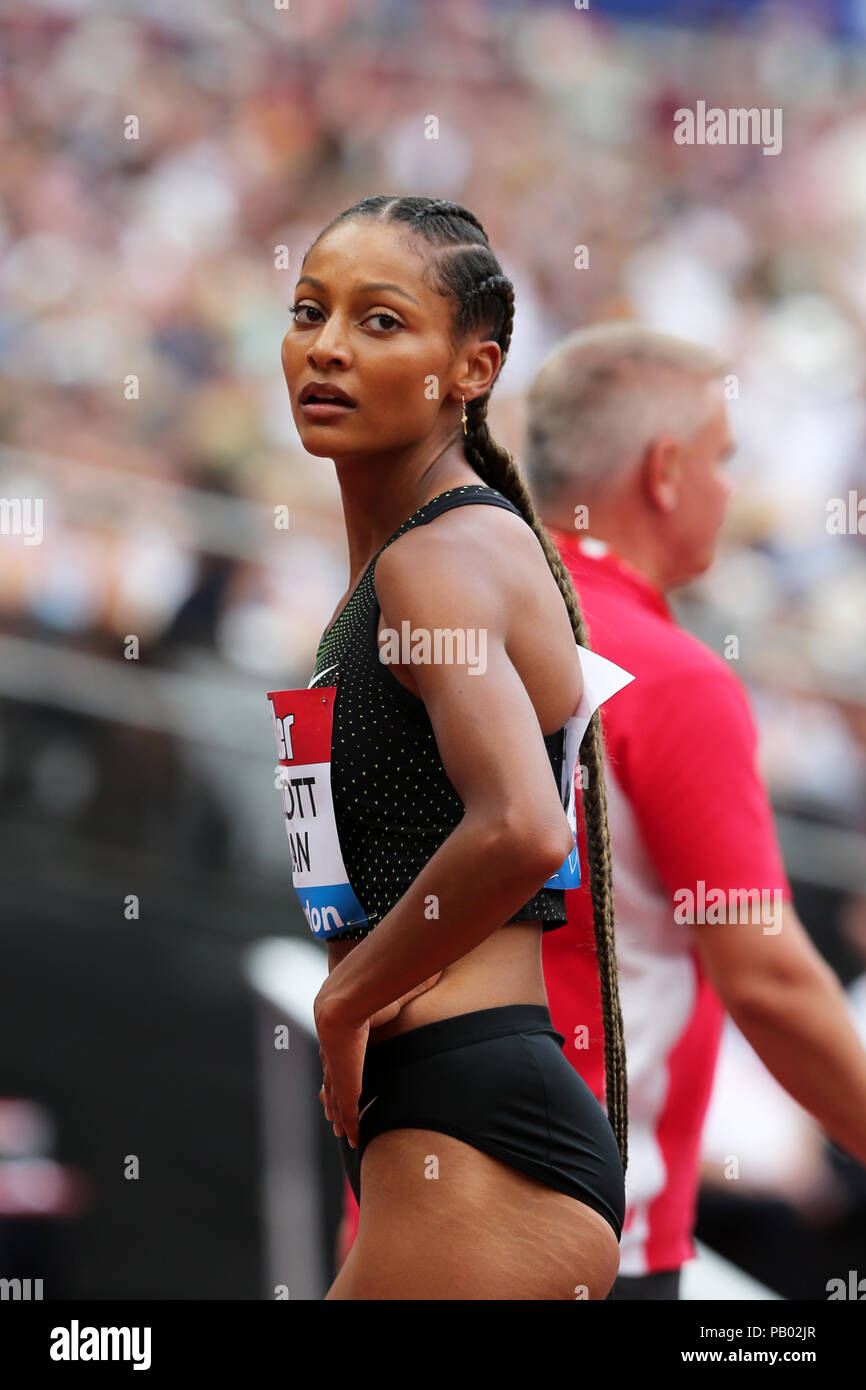 Revee WALCOTT-NOLAN (Great Britain) after competing in the Women's 800m ...